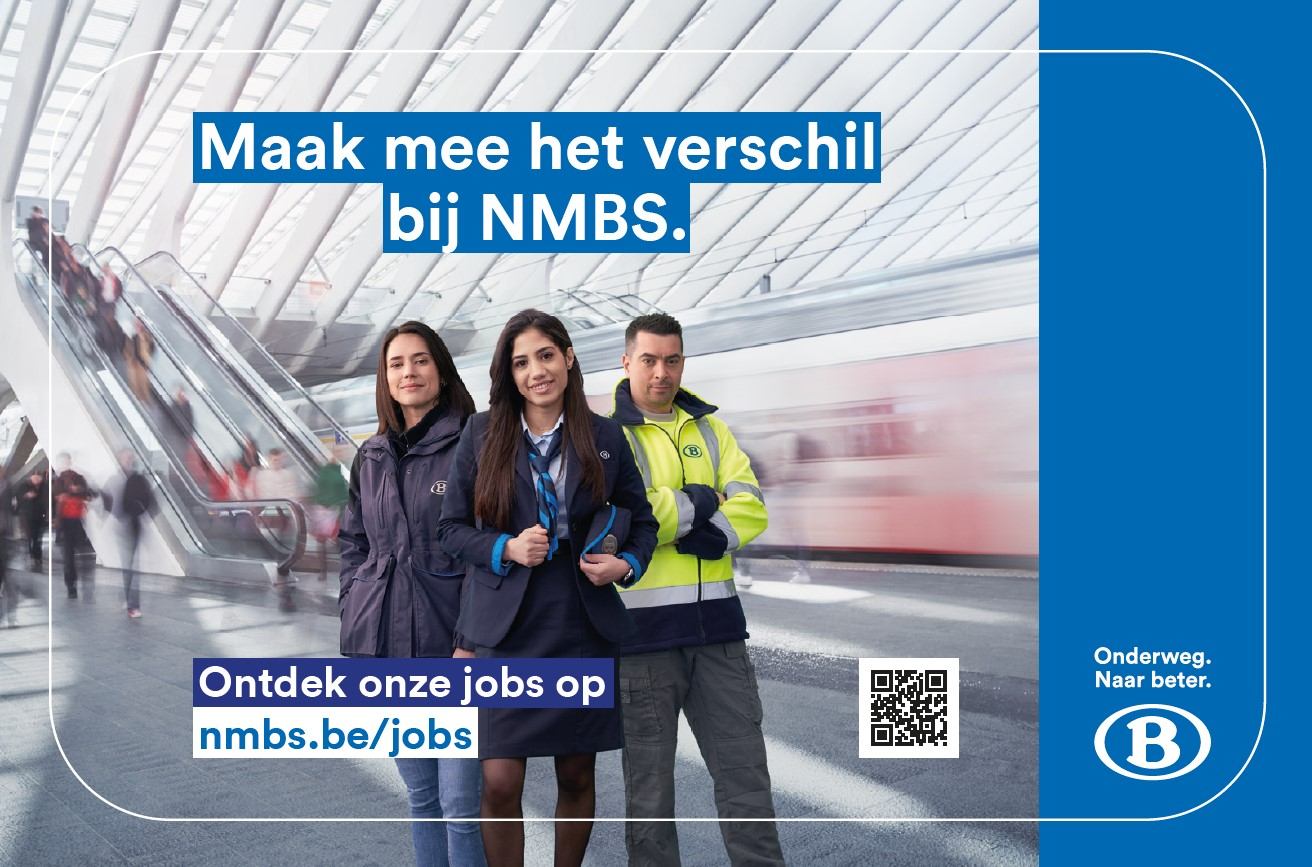 Aanwervingen bij NMBS op kruissnelheid